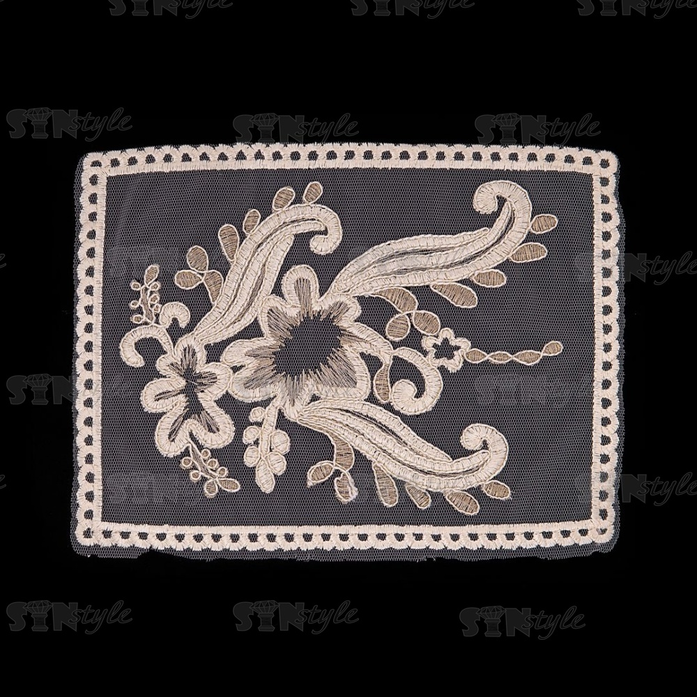 Купить Аппликация кружевная пришивная в разделе "Sn8358" оптом и в розницу | STN-Style.ru ...